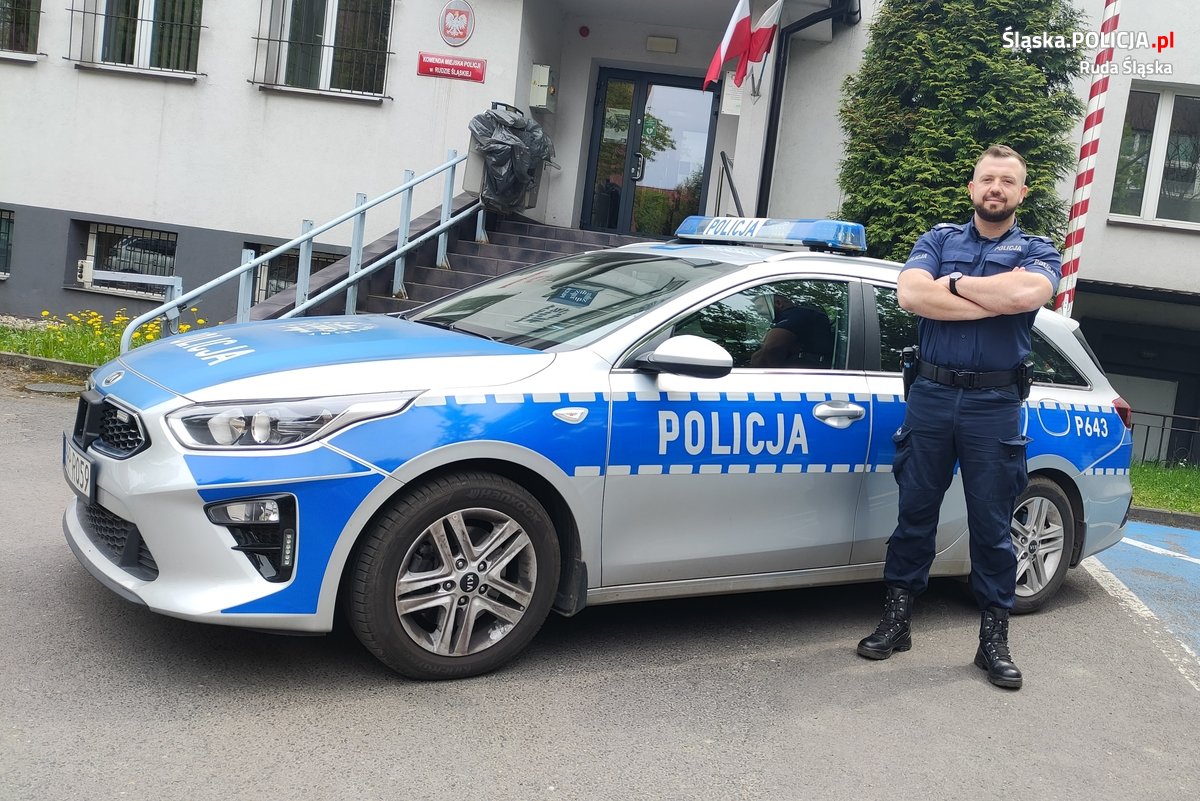 Dzielnicowy kolejny raz udowodnił, że policjantem jest się całą dobę ...
